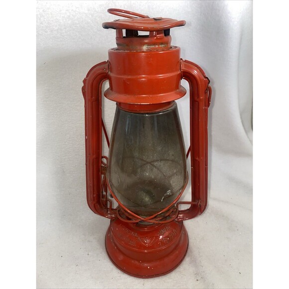 Winged Wheel | Other | Vintage Kerosene Lantern Winged Wheel No 50 Red ...